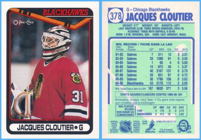 Jacques Cloutier | Hockey Card Database Wiki | Fandom