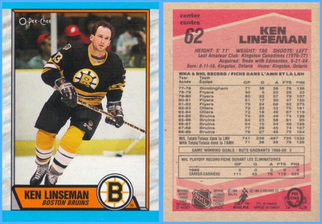 Ken Linseman | Hockey Card Database Wiki | Fandom