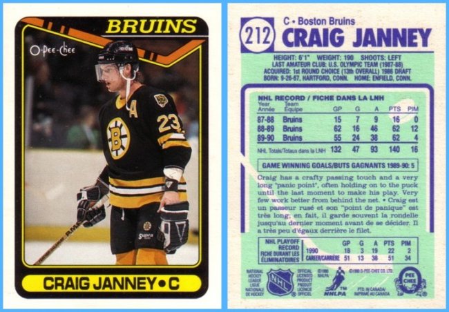 Craig Janney | Hockey Card Database Wiki | Fandom