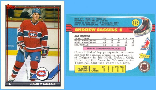 Andrew Cassels | Hockey Card Database Wiki | Fandom