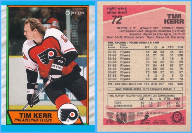 Tim Kerr | Hockey Card Database Wiki | Fandom