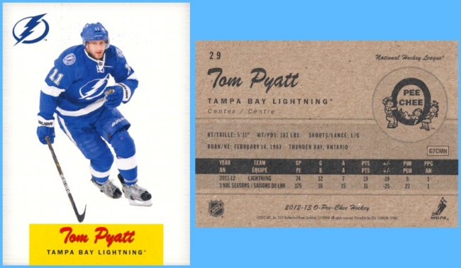Tom Pyatt | Hockey Card Database Wiki | Fandom