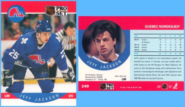 Jeff Jackson | Hockey Card Database Wiki | Fandom