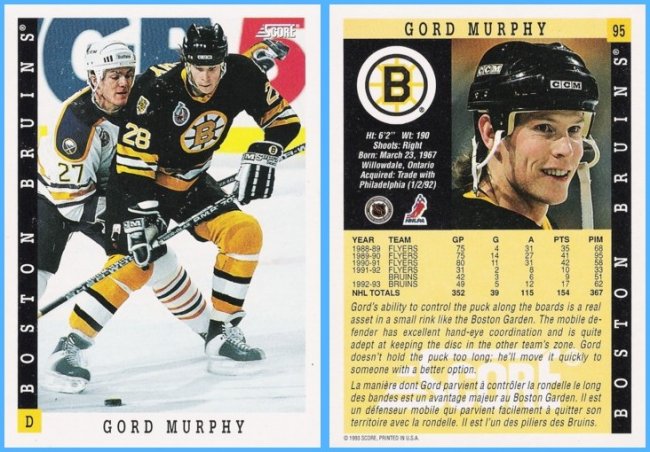 Gord Murphy | Hockey Card Database Wiki | Fandom