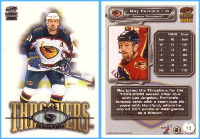 Ray Ferraro | Hockey Card Database Wiki | Fandom