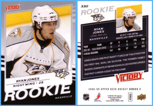Ryan Jones | Hockey Card Database Wiki | Fandom