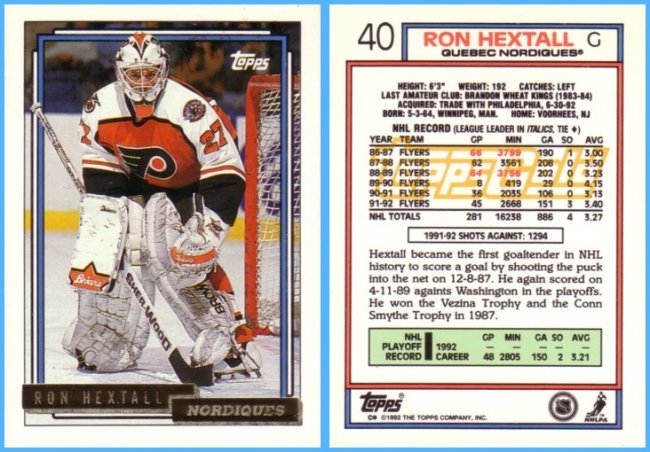 Ron Hextall | Hockey Card Database Wiki | Fandom