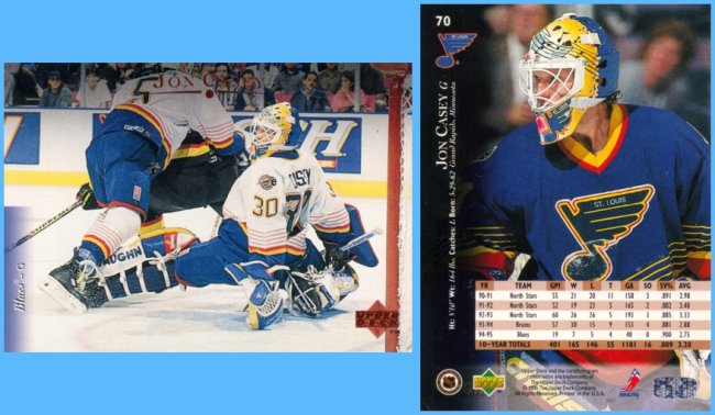 Jon Casey | Hockey Card Database Wiki | Fandom