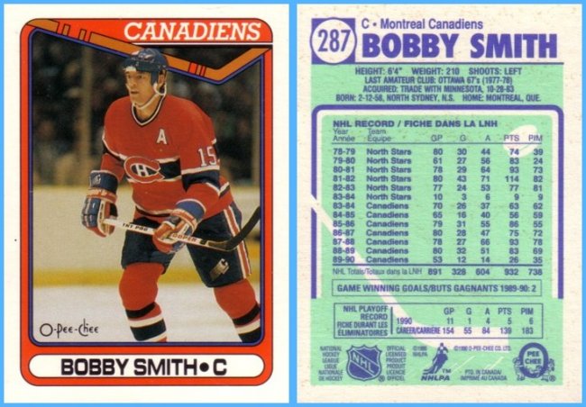 Bobby Smith | Hockey Card Database Wiki | Fandom