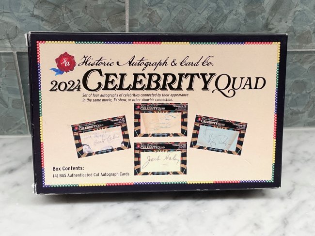 Any interest in this Historic Autograph Celebrity Quad? - Blowout Cards ...