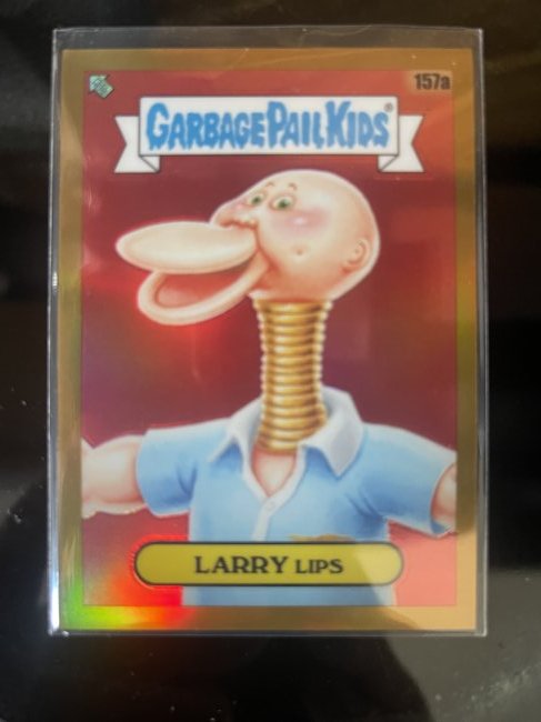 FS: 2021 Garbage Pail Kids Chrome GOLD REFRACTOR Larry Lips - Blowout ...