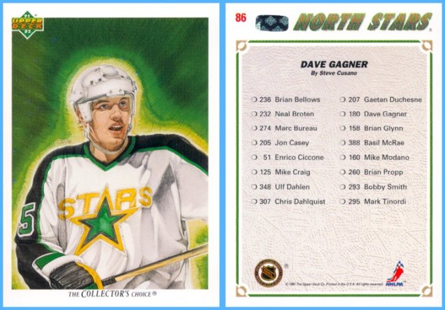 Dave Gagner | Hockey Card Database Wiki | Fandom