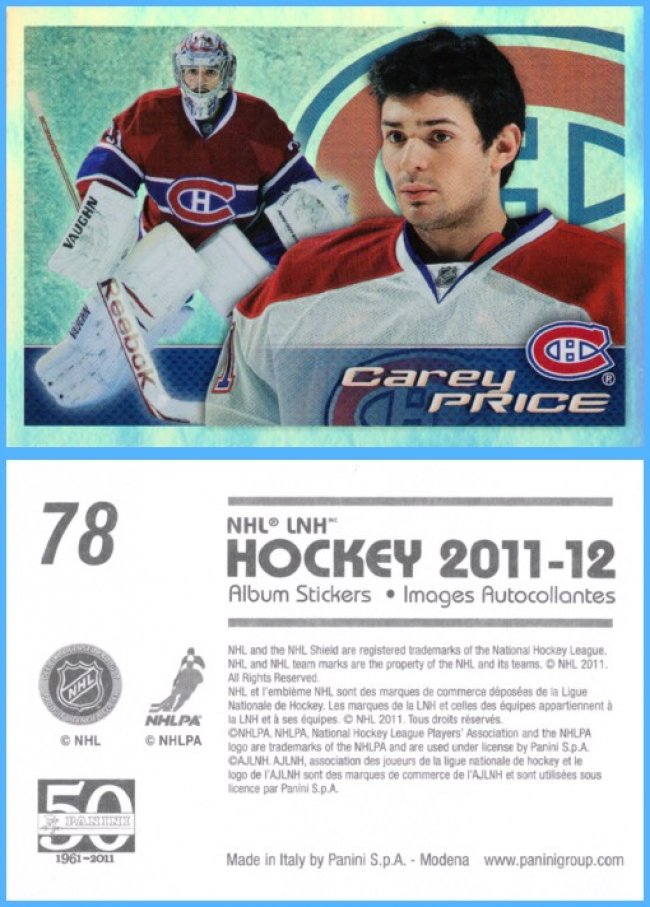 Carey Price | Hockey Card Database Wiki | Fandom