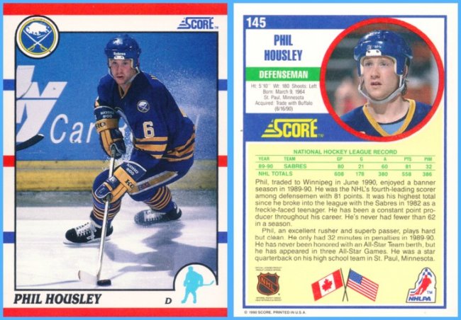 Phil Housley | Hockey Card Database Wiki | Fandom