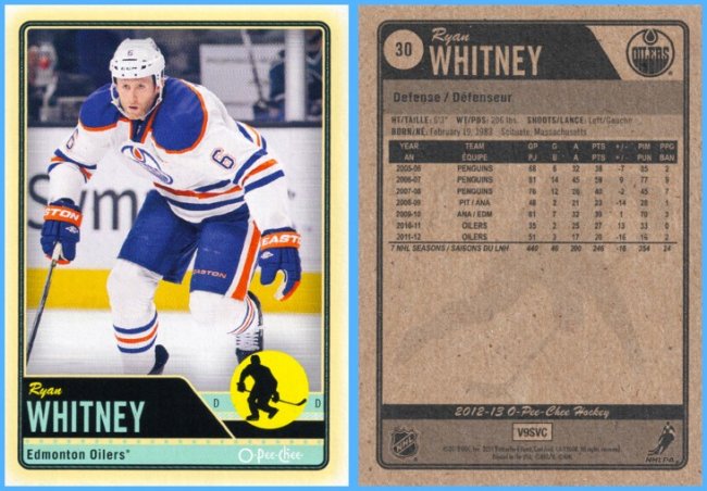 Ryan Whitney | Hockey Card Database Wiki | Fandom