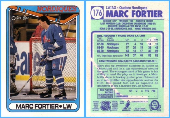 Marc Fortier | Hockey Card Database Wiki | Fandom
