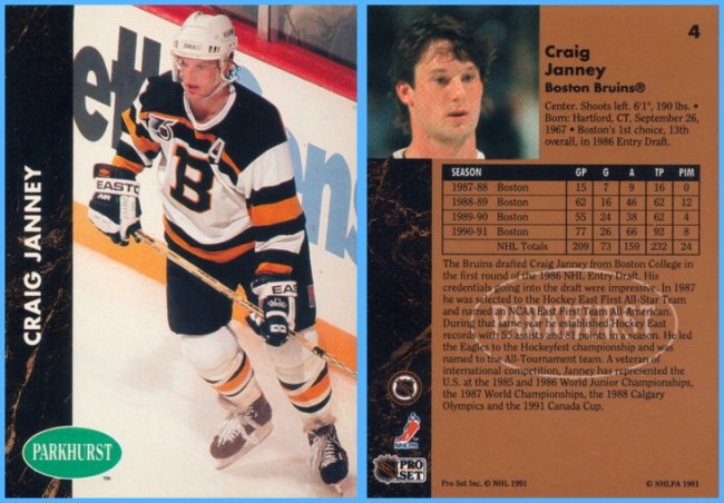 Craig Janney | Hockey Card Database Wiki | Fandom