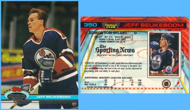 Jeff Beukeboom | Hockey Card Database Wiki | Fandom