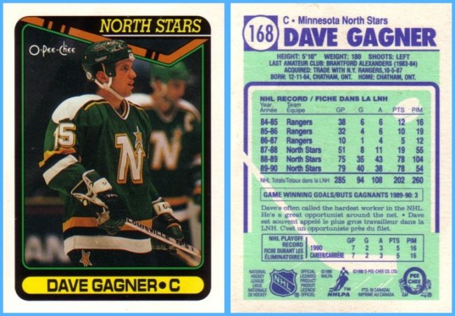 Dave Gagner | Hockey Card Database Wiki | Fandom