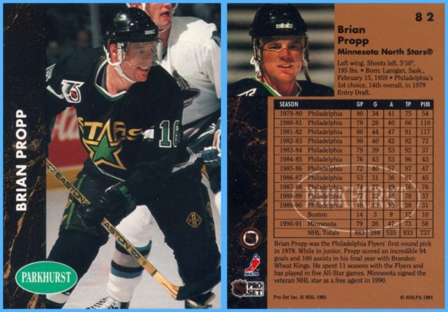 Brian Propp | Hockey Card Database Wiki | Fandom