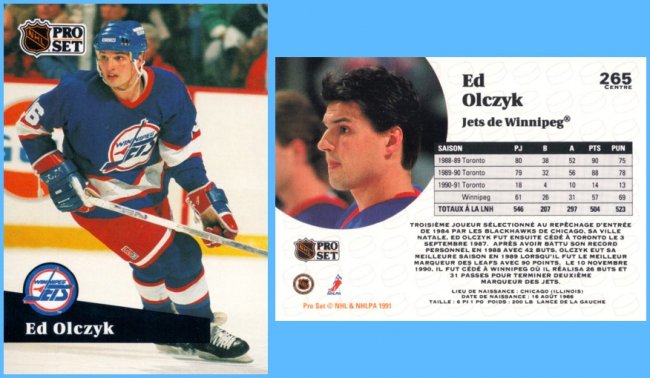 Ed Olczyk | Hockey Card Database Wiki | Fandom