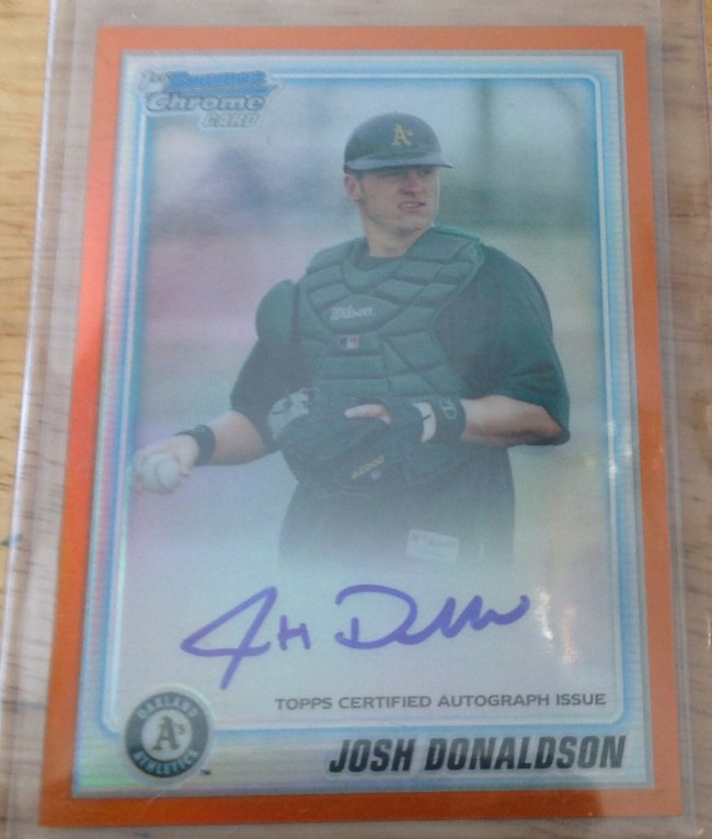 Josh Donaldson is Beasting in Oakland - Blowout Cards Forums