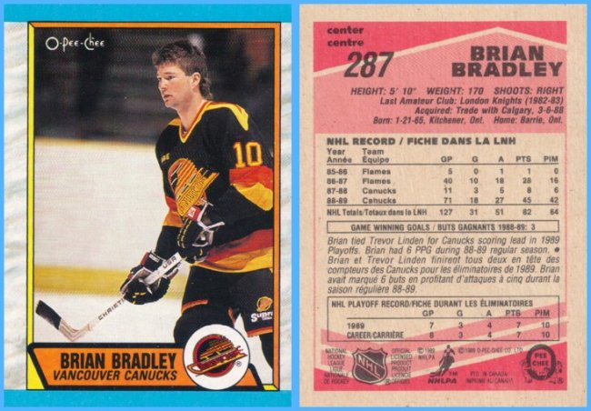 Brian Bradley | Hockey Card Database Wiki | Fandom