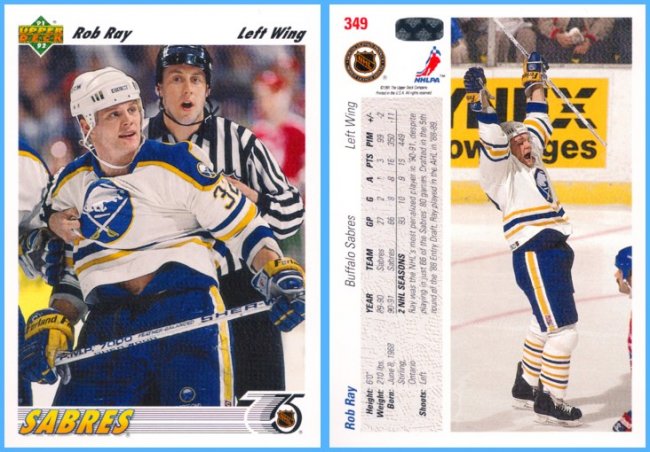 Rob Ray | Hockey Card Database Wiki | Fandom