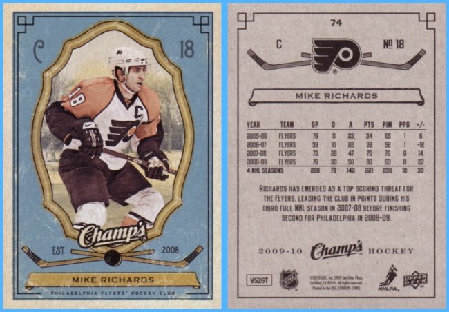 Mike Richards | Hockey Card Database Wiki | Fandom