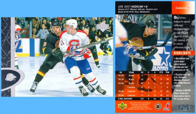 Bret Hedican | Hockey Card Database Wiki | Fandom
