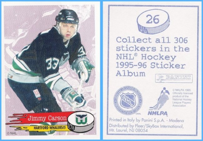 Jimmy Carson | Hockey Card Database Wiki | Fandom
