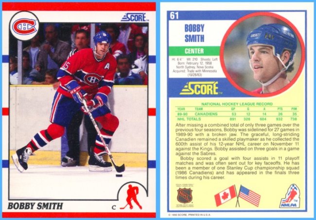 Bobby Smith | Hockey Card Database Wiki | Fandom