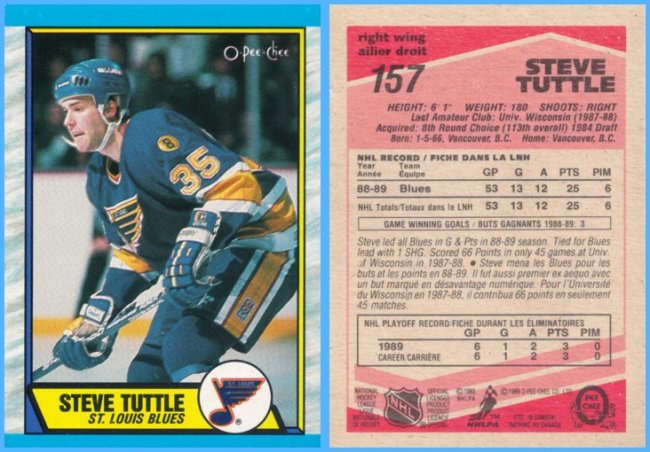 Steve Tuttle | Hockey Card Database Wiki | Fandom