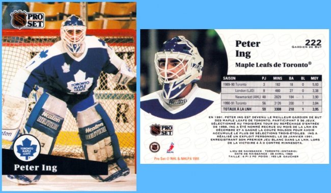 Peter Ing | Hockey Card Database Wiki | Fandom