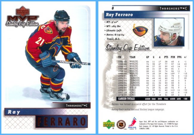 Ray Ferraro | Hockey Card Database Wiki | Fandom