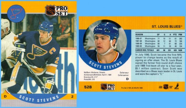 Scott Stevens | Hockey Card Database Wiki | Fandom