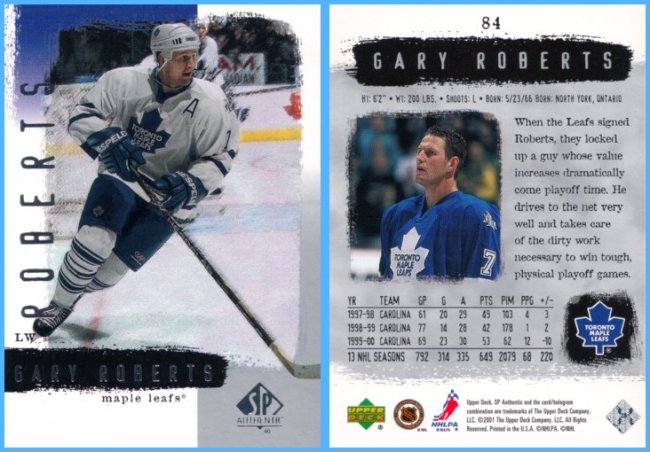 Gary Roberts | Hockey Card Database Wiki | Fandom