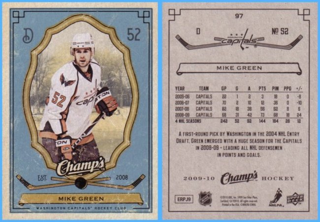 Mike Green | Hockey Card Database Wiki | Fandom