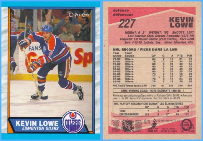 Kevin Lowe | Hockey Card Database Wiki | Fandom