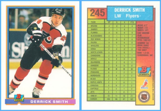 Derrick Smith | Hockey Card Database Wiki | Fandom