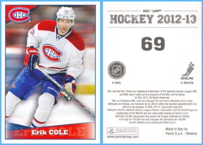 Erik Cole | Hockey Card Database Wiki | Fandom