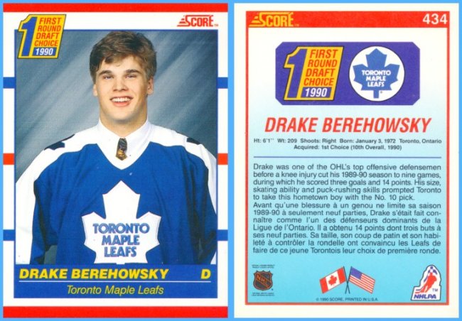 Drake Berehowsky | Hockey Card Database Wiki | Fandom