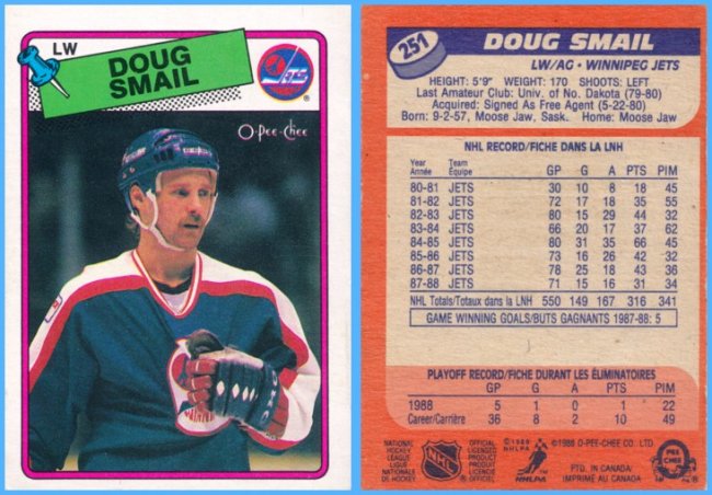 Doug Smail | Hockey Card Database Wiki | Fandom