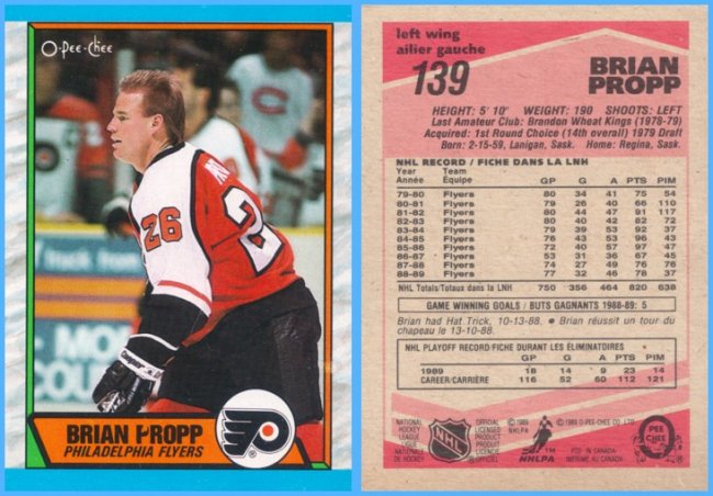Brian Propp | Hockey Card Database Wiki | Fandom