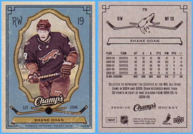 Shane Doan | Hockey Card Database Wiki | Fandom