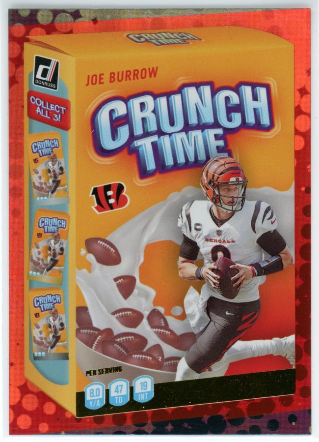 FS: Joe Burrow Crunch Time (Galactic) + a few low end HOF/Stars Mosaics ...