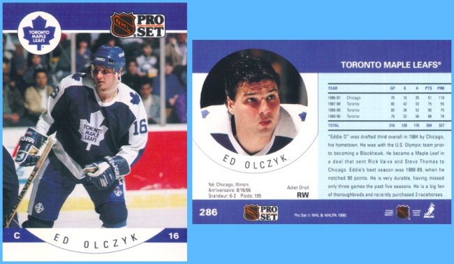 Ed Olczyk | Hockey Card Database Wiki | Fandom