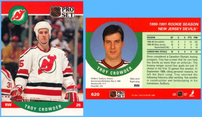 Troy Crowder | Hockey Card Database Wiki | Fandom