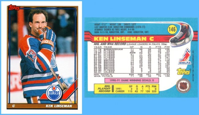 Ken Linseman | Hockey Card Database Wiki | Fandom