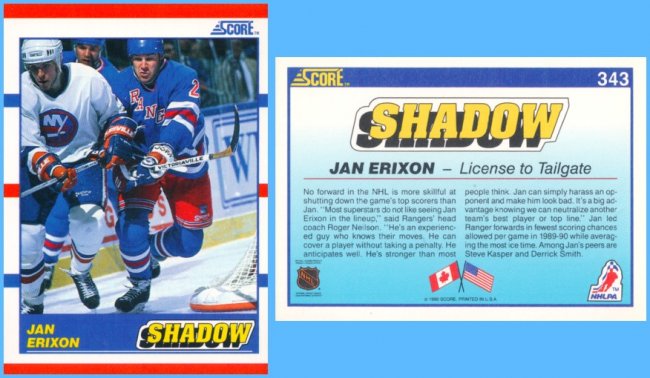 Jan Erixon | Hockey Card Database Wiki | Fandom